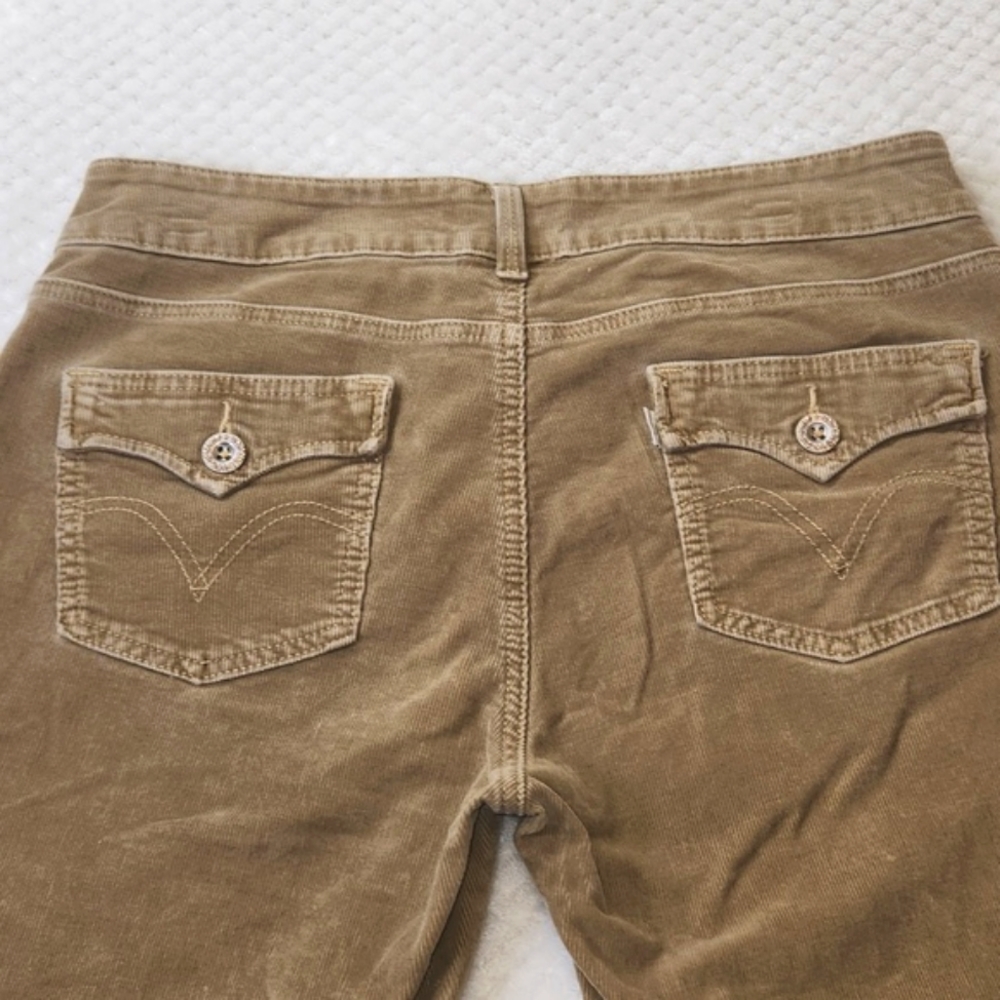 Levis Womens Corduroy Jeans Slender Boot Cut 526 - Gem